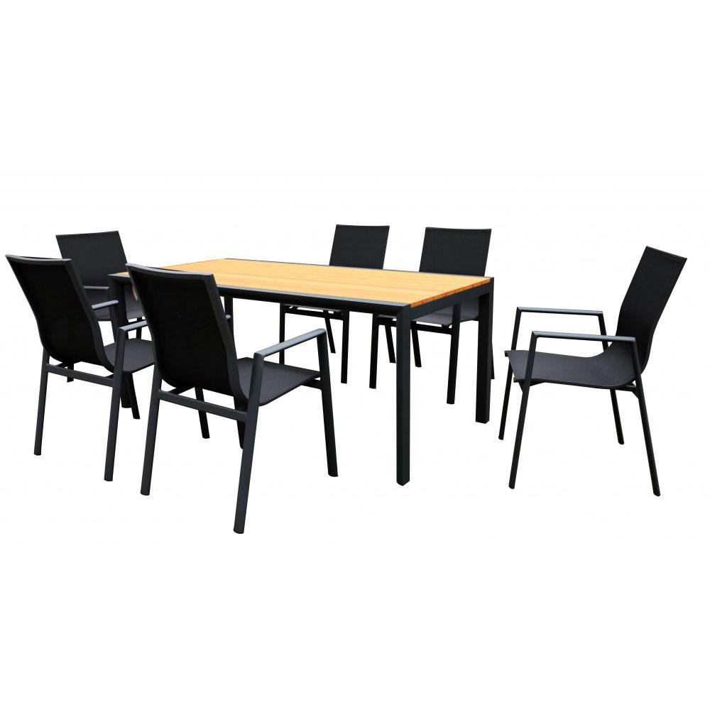 Lily 9PC Outdoor Dining Set – Spare Change sunshine